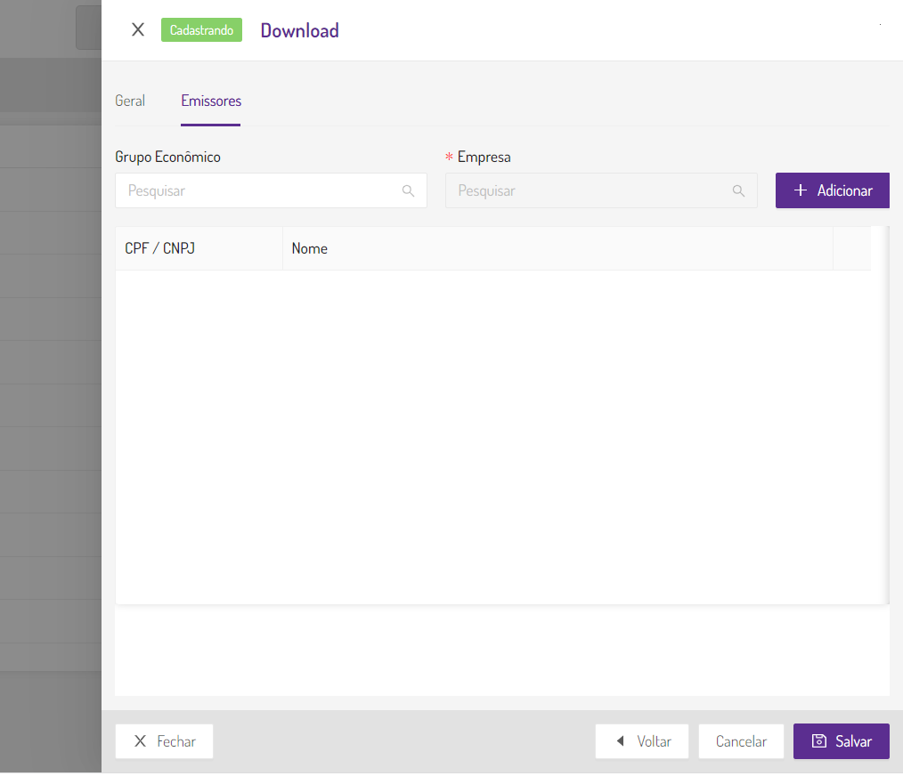 TecFiscal - Download XML em lote por período - Postos - Linx Share